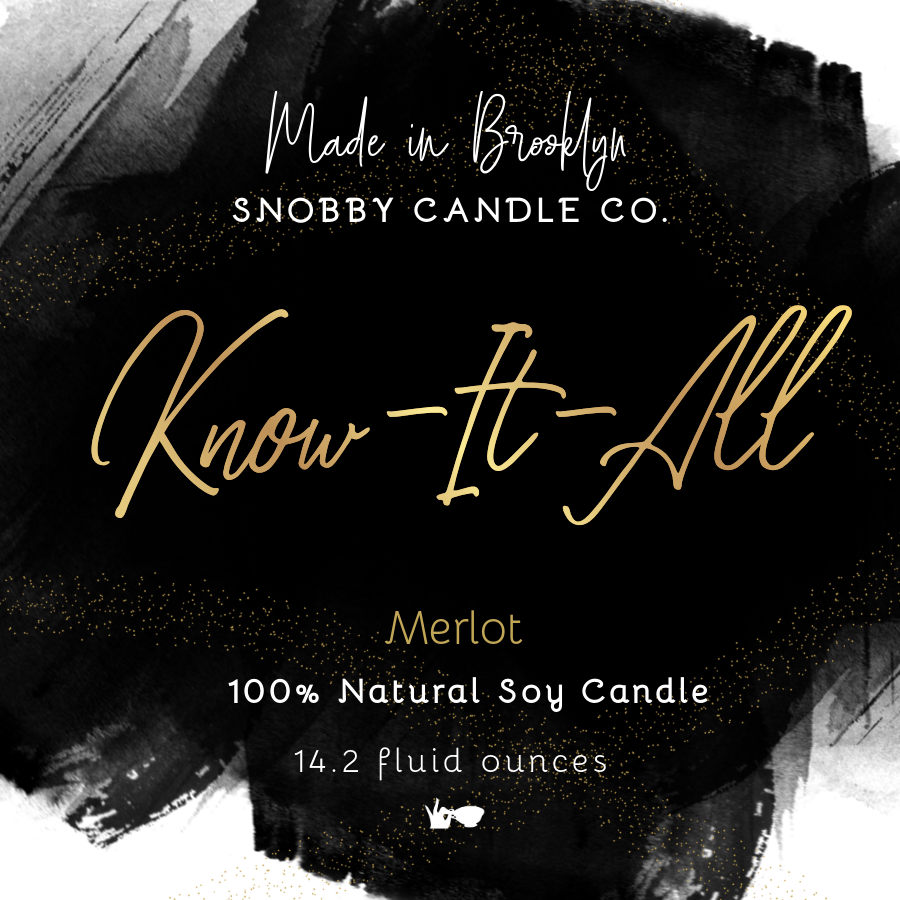 Know-It-All – Snobby Wear LLC